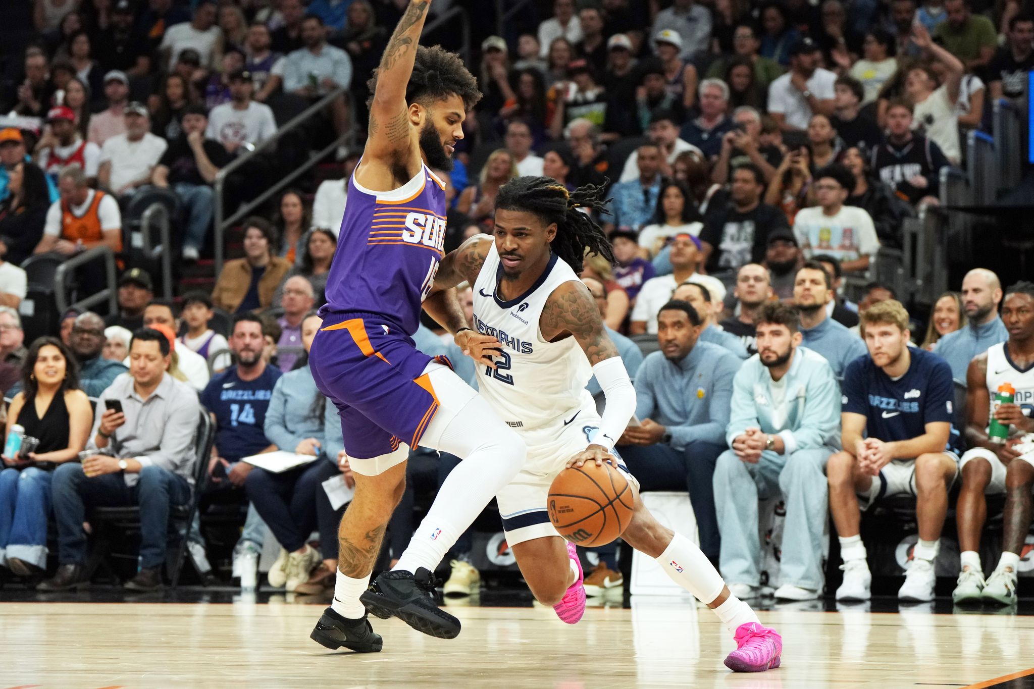 Ja Morant's jumper with 7.6 seconds left lifts Grizzlies over the Suns ...