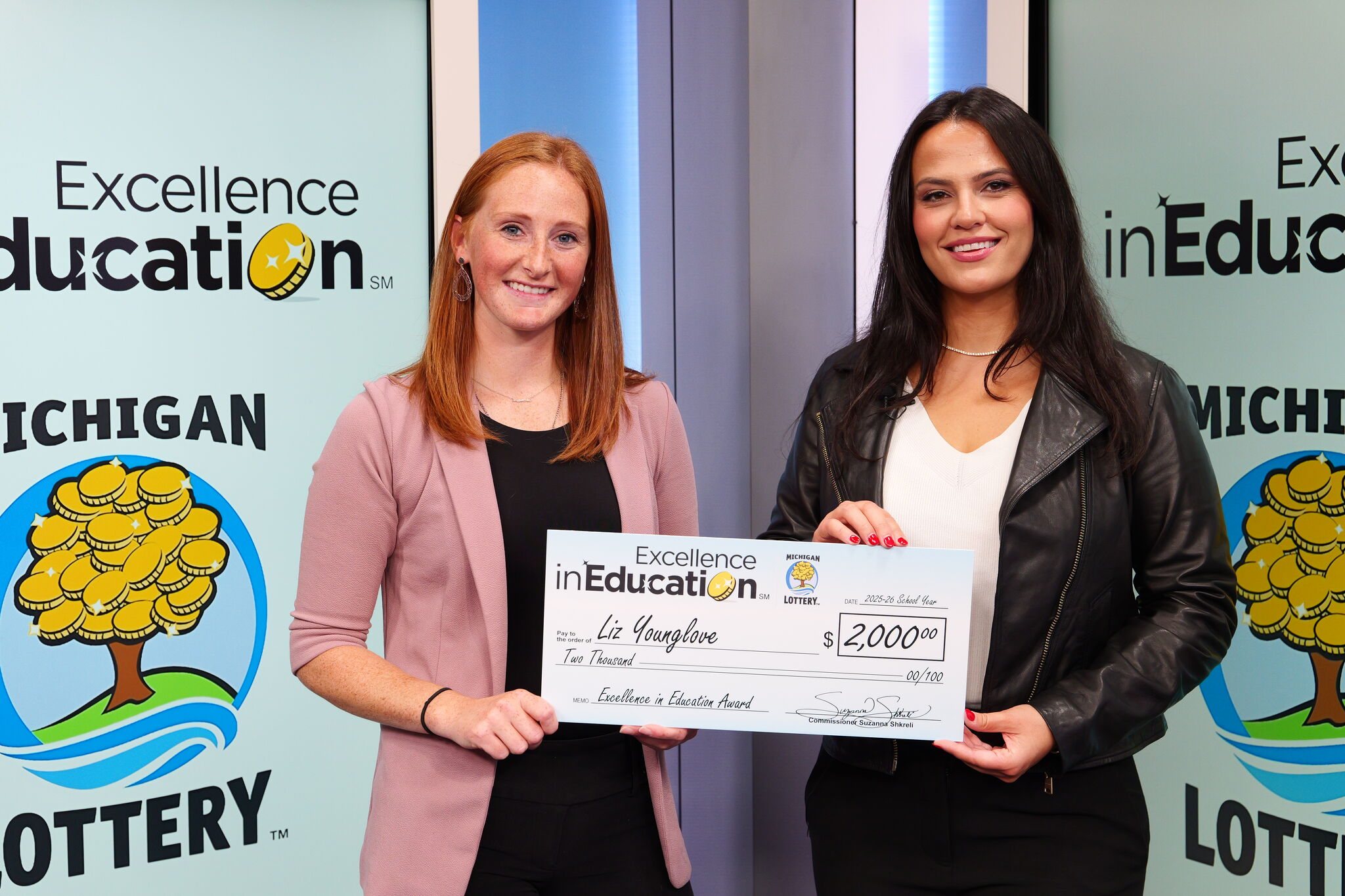 Pine River Public Schools educator awarded by Michigan Lottery