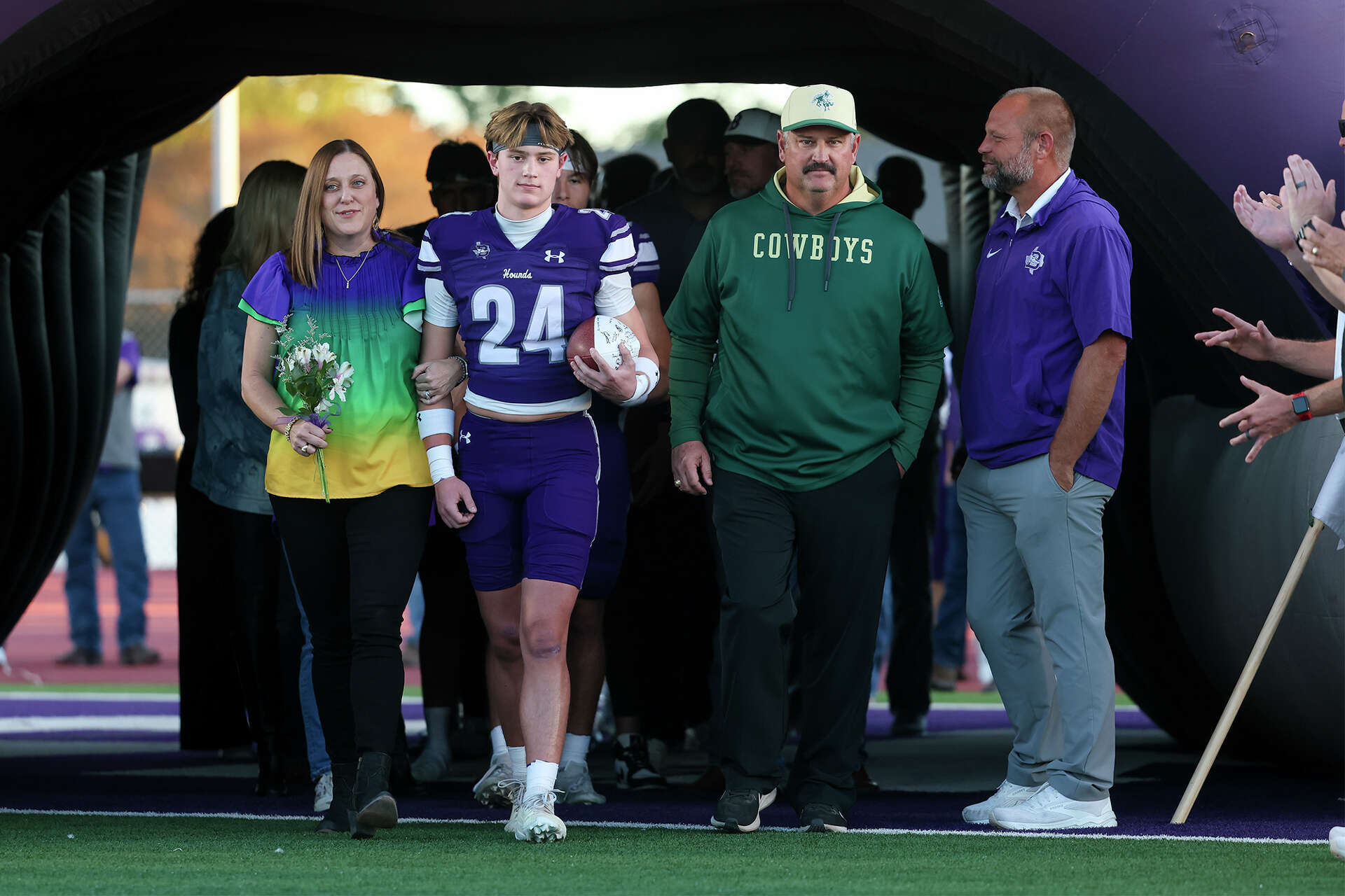 Boerne football Senior Night holds special meaning for Wilkinsons