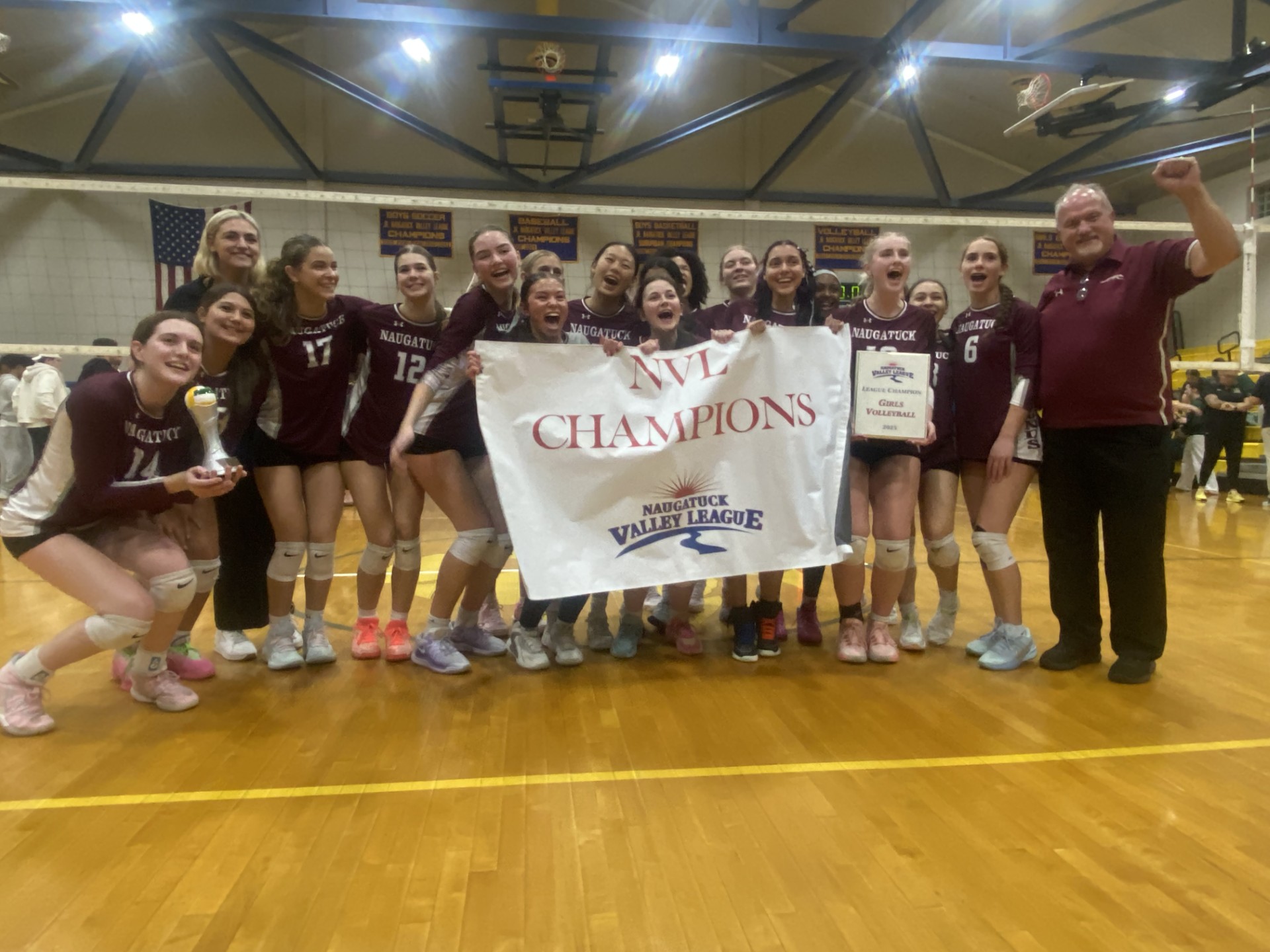 Naugatuck claims its first NVL girls volleyball crown since 2019
