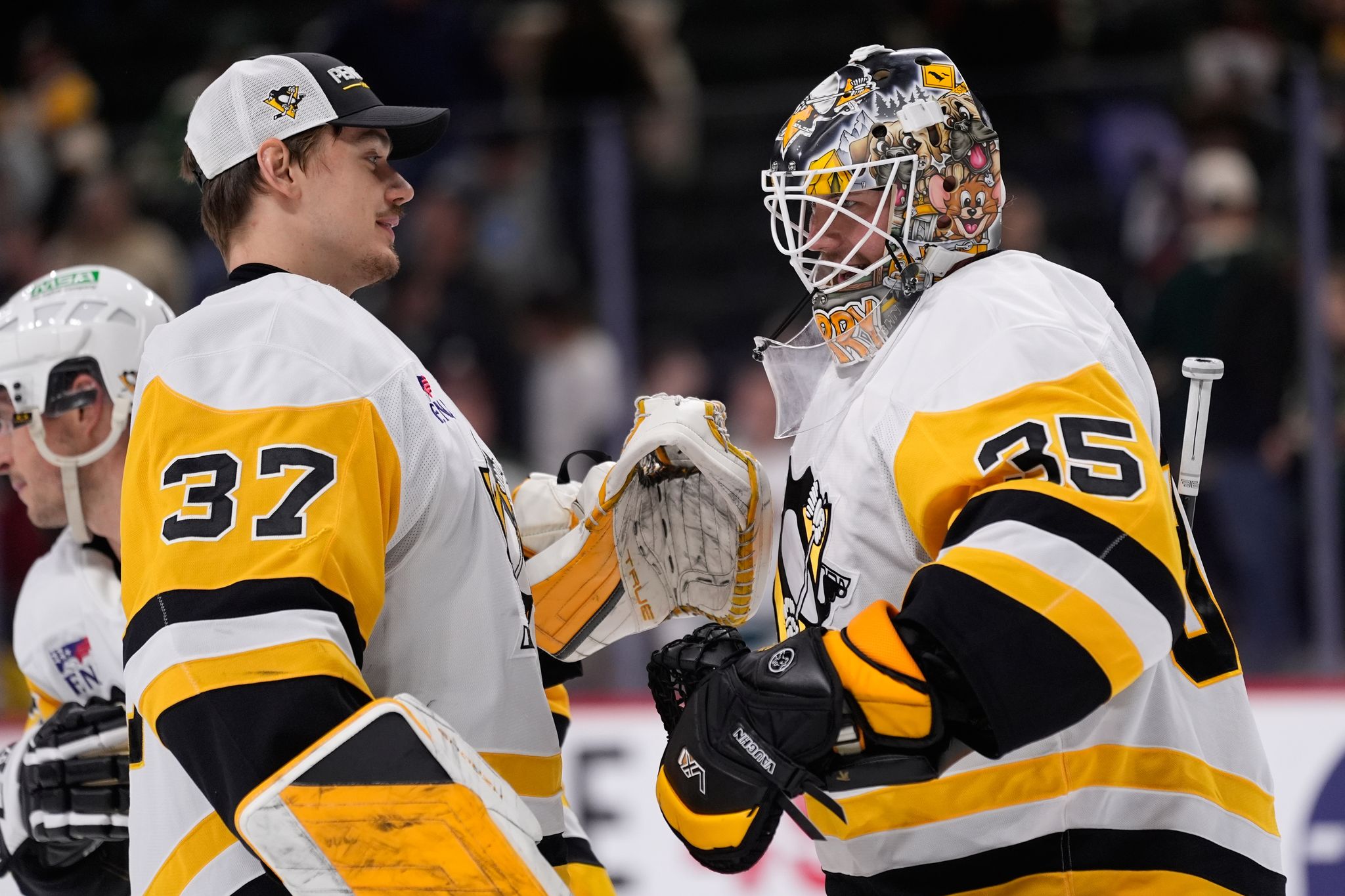 Rust has a goal and an assist as Penguins win 4-1 to send Wild to fifth ...