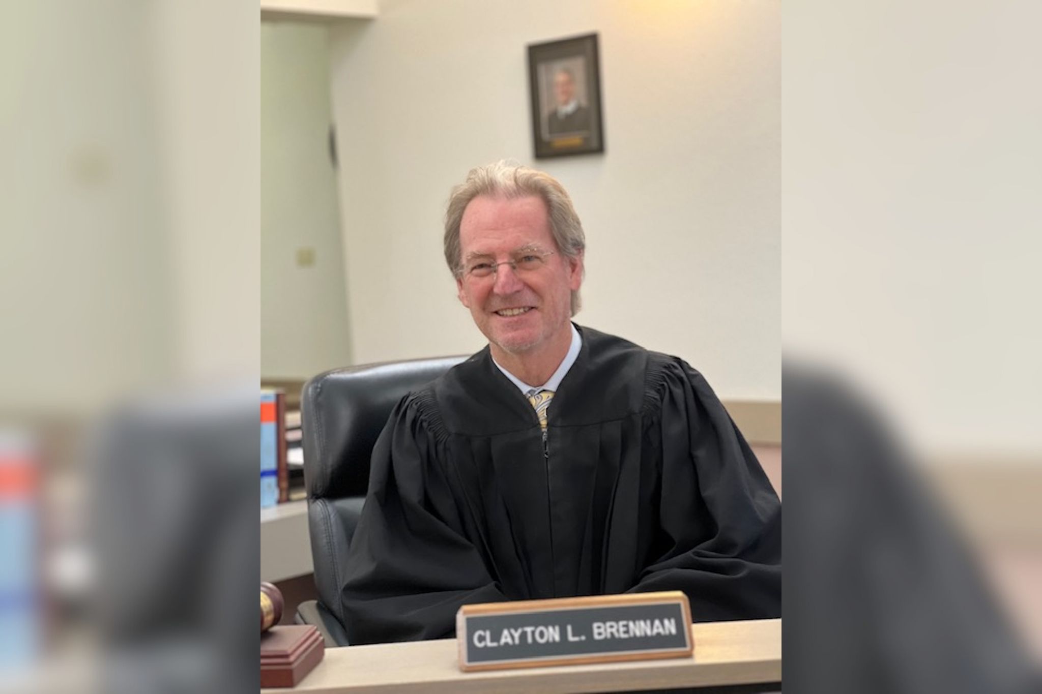Mendocino Co.: Longtime Judge Clayton Brennan To Retire Friday