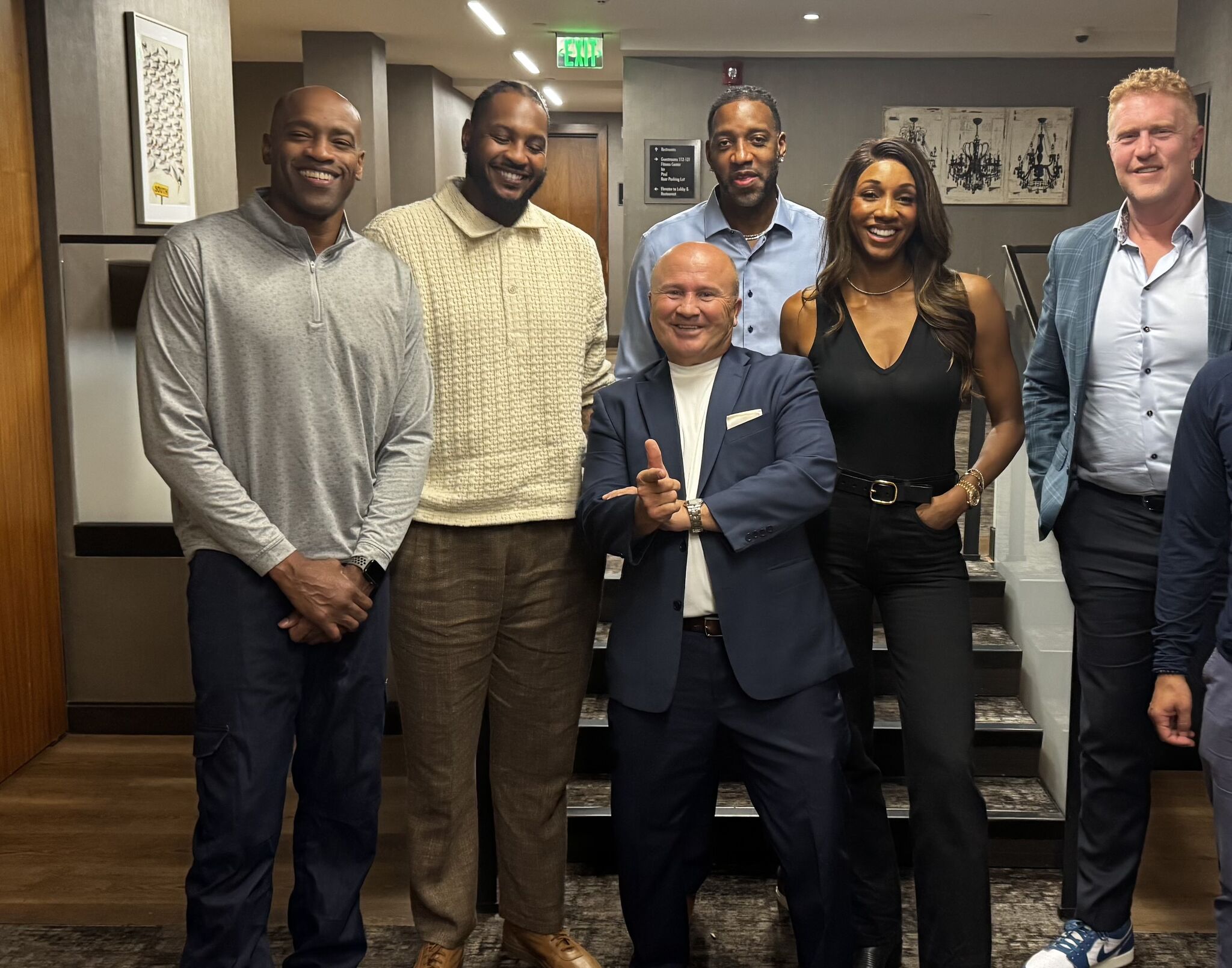 The Dish: NBA legends seen in Greenwich's Riverside section