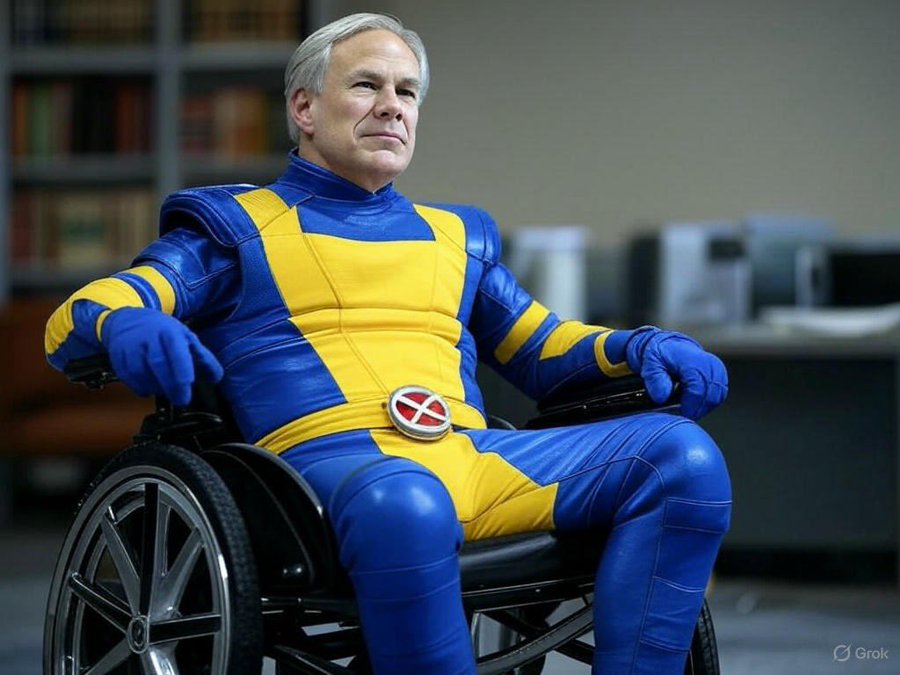 Gov. Abbott's superhero suit sparks Marvel madness in Texas