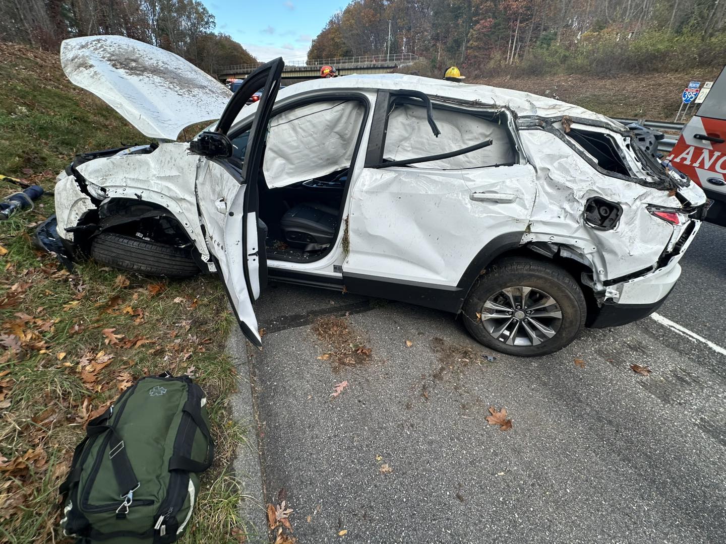 One seriously injured in Norwich crash on I-395, officials say