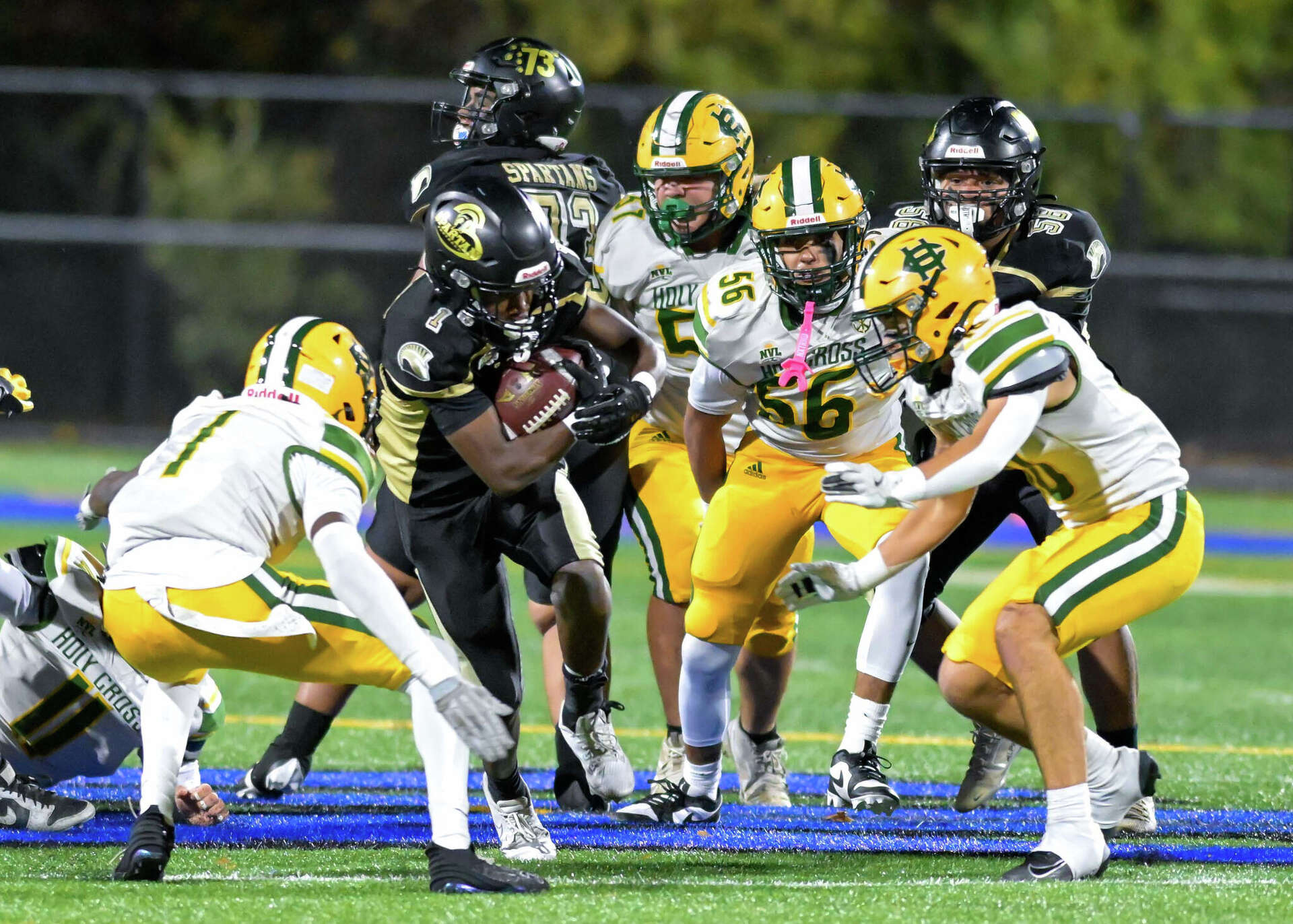 Holy Cross football executes in all three phases, hands WCA first loss