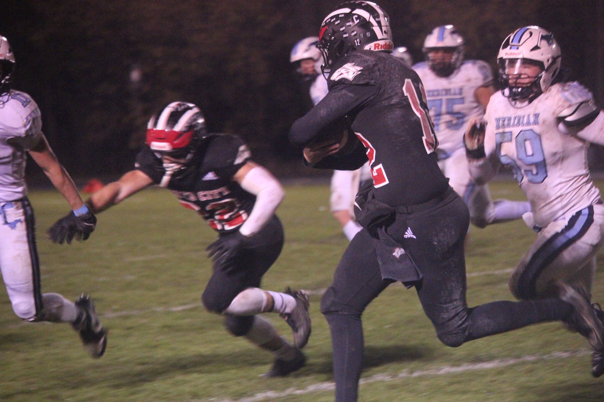 Unstoppable: Reed City scores on all nine drives