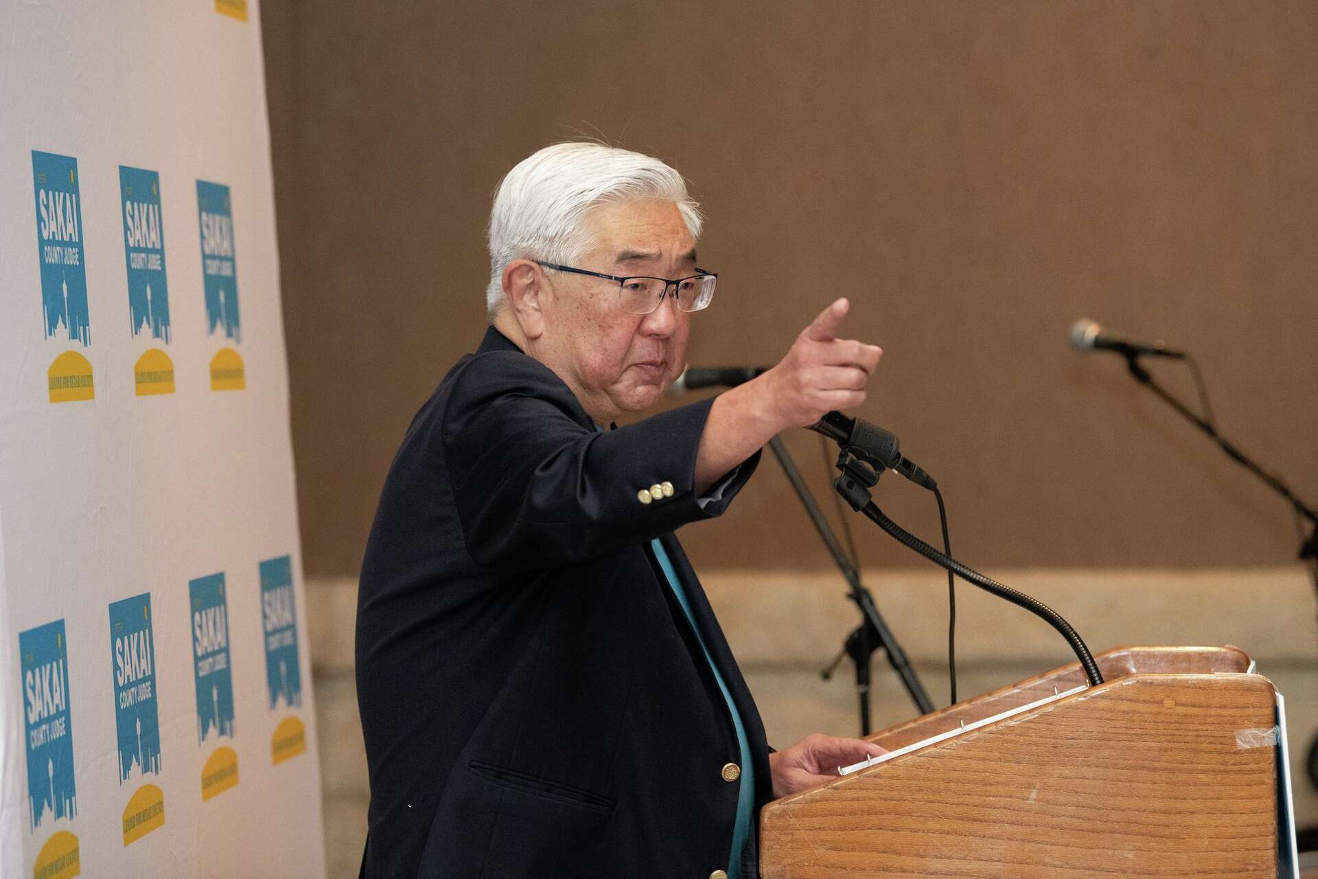 Bexar County Judge Peter Sakai launches campaign for second term
