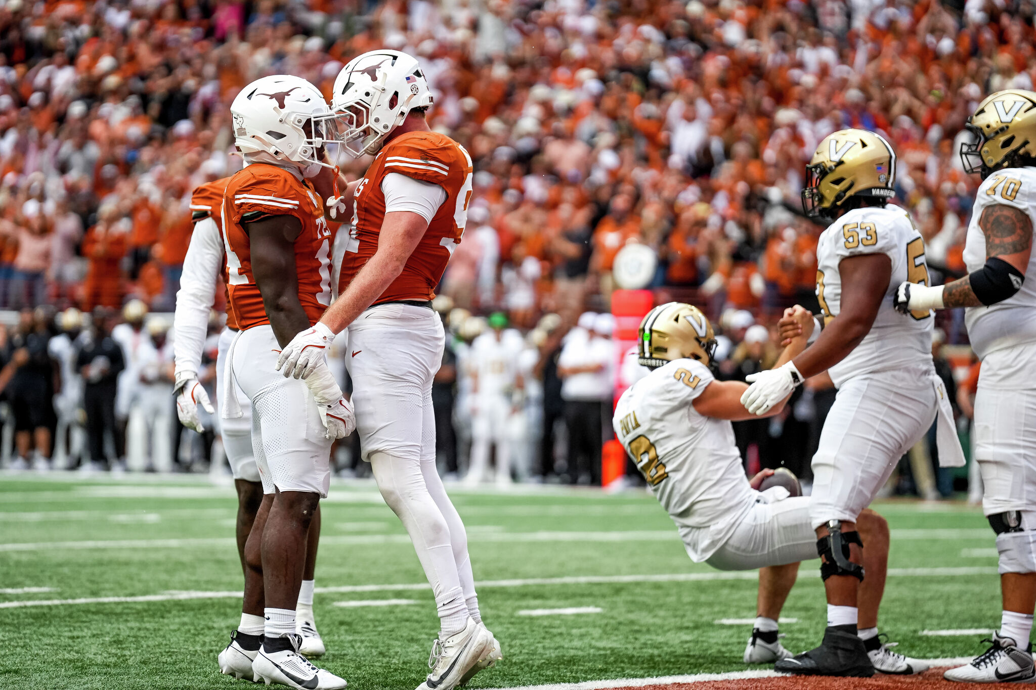 College football rankings: Updating Texas Longhorns after Vandy win