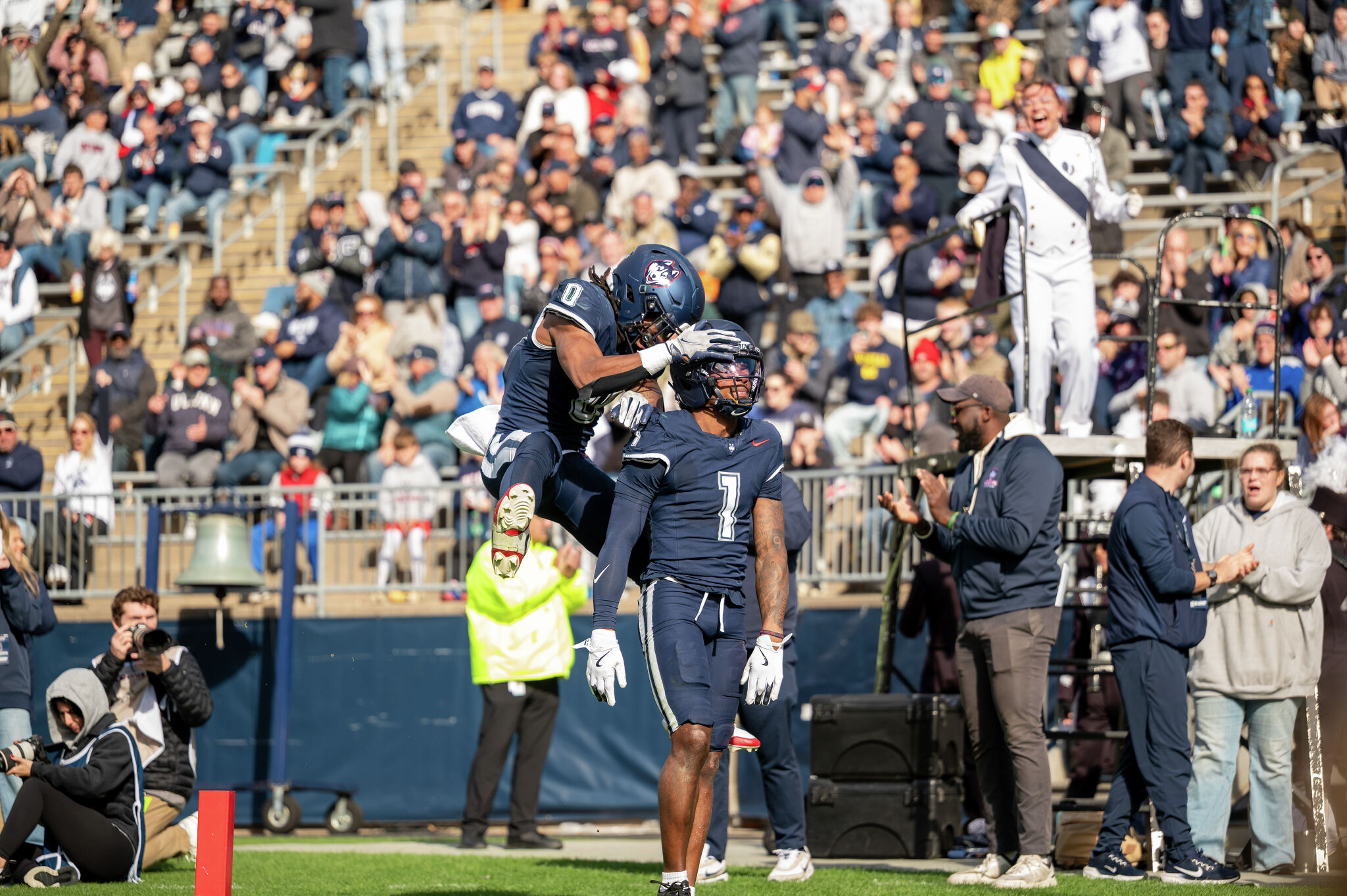 UConn football team is bowl eligible after easy win over UAB