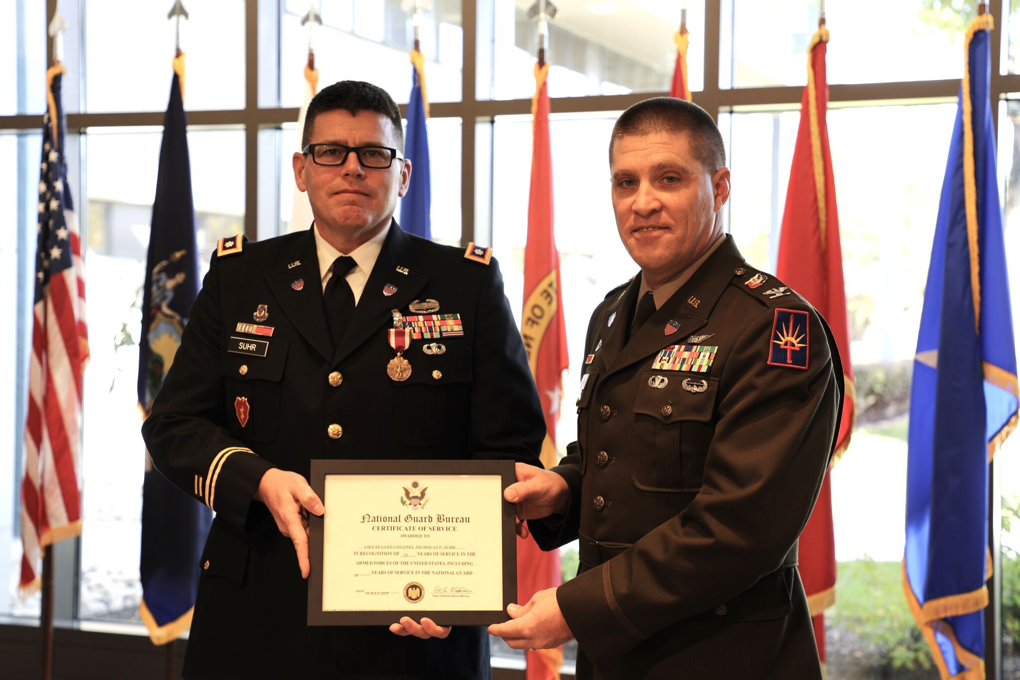 Duty Calls: Lt. Col. Nick Suhr earns 2nd Meritorious Service Medal