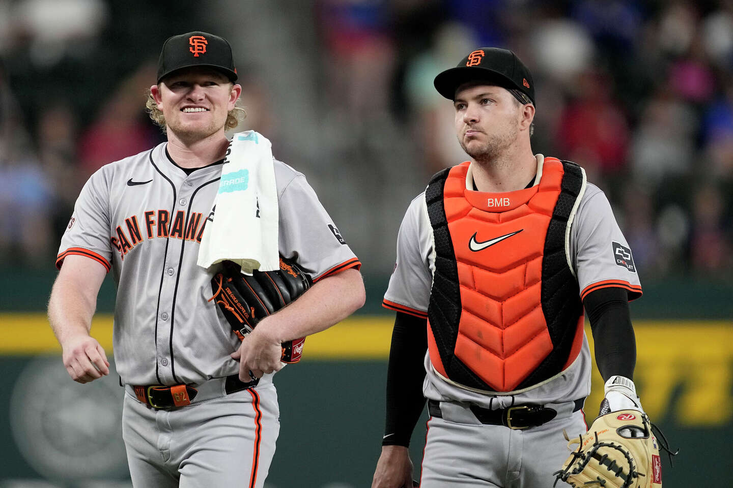 Giants’ Bailey earns second Gold Glove, Webb honored with his first