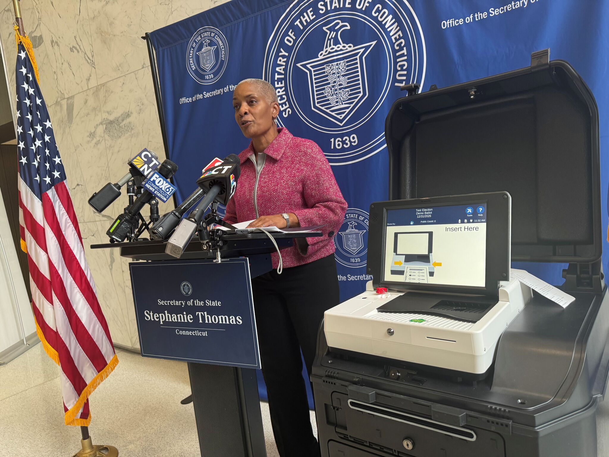 Connecticut debuting new voting machines for 2025 election