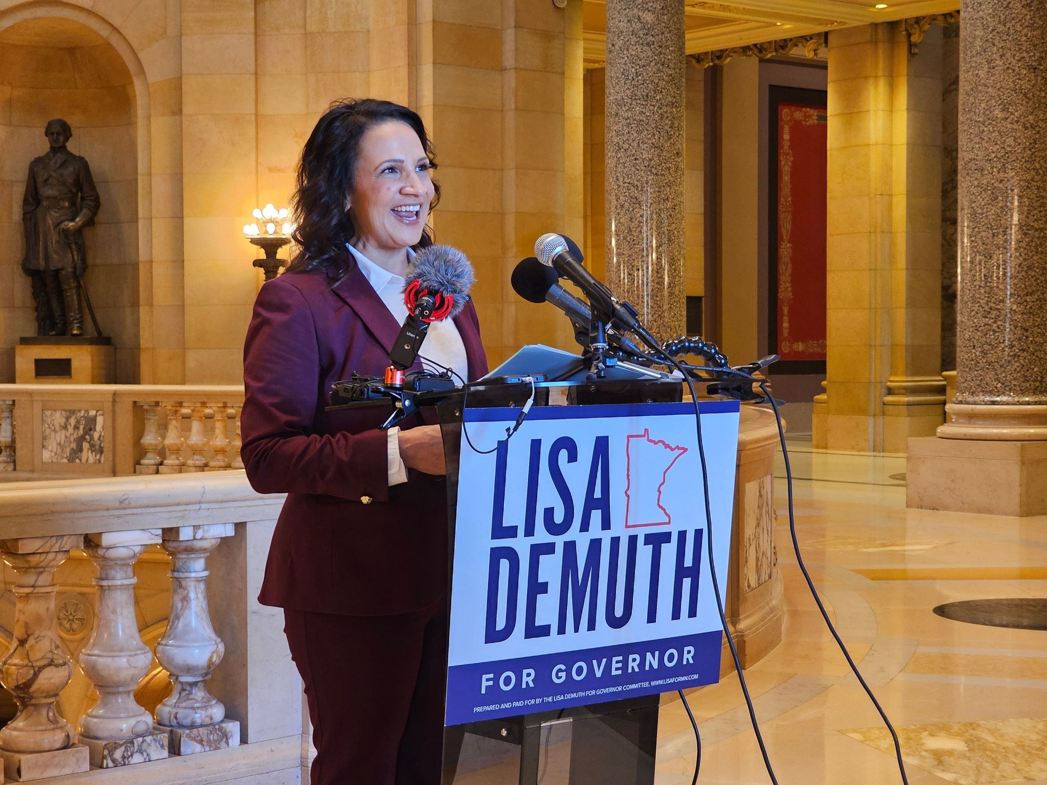 Minnesota House Speaker Lisa Demuth seeks Trump's endorsement in bid to ...