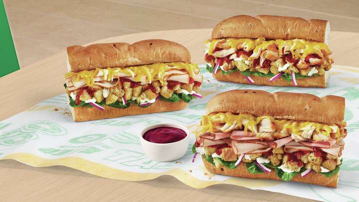 Subway Festive Feast sandwiches launch nationwide Nov. 13