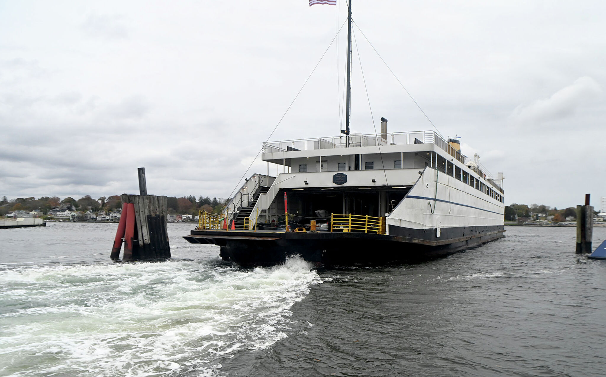 World War II ship now serves as ferry for Connecticut and Long Island