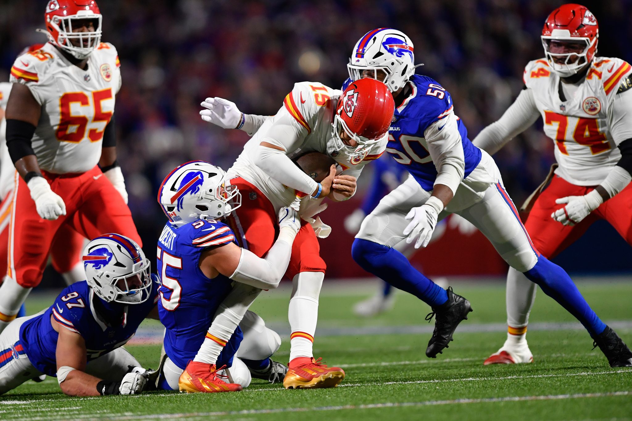 Josh Allen y los Bills llegan a mitad de temporada 6-2 con victoria ...