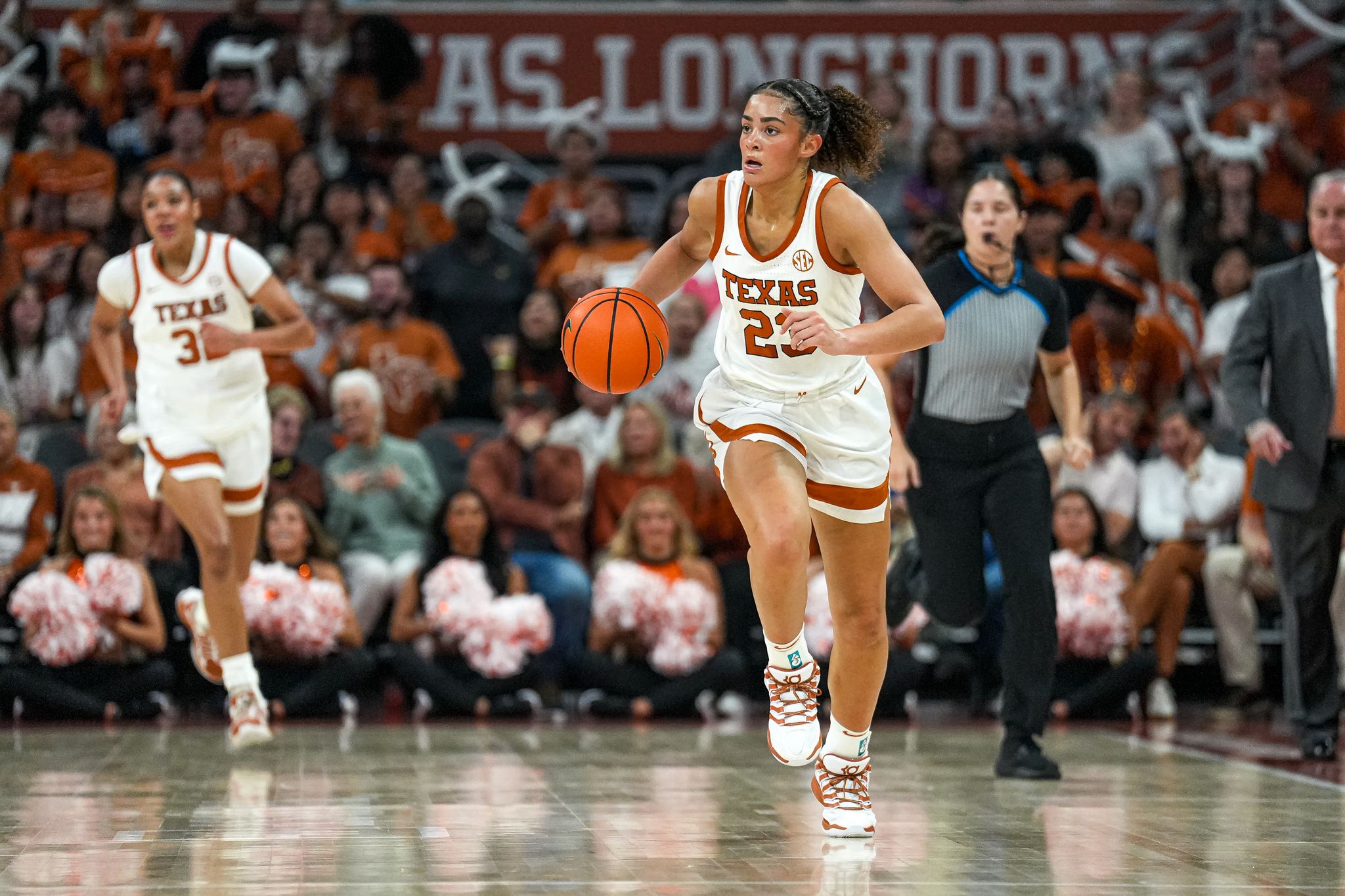 Texas basketball's depth on display against Texas Southern