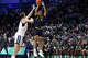 UConn's Eric Reibe starts first game with mixed results