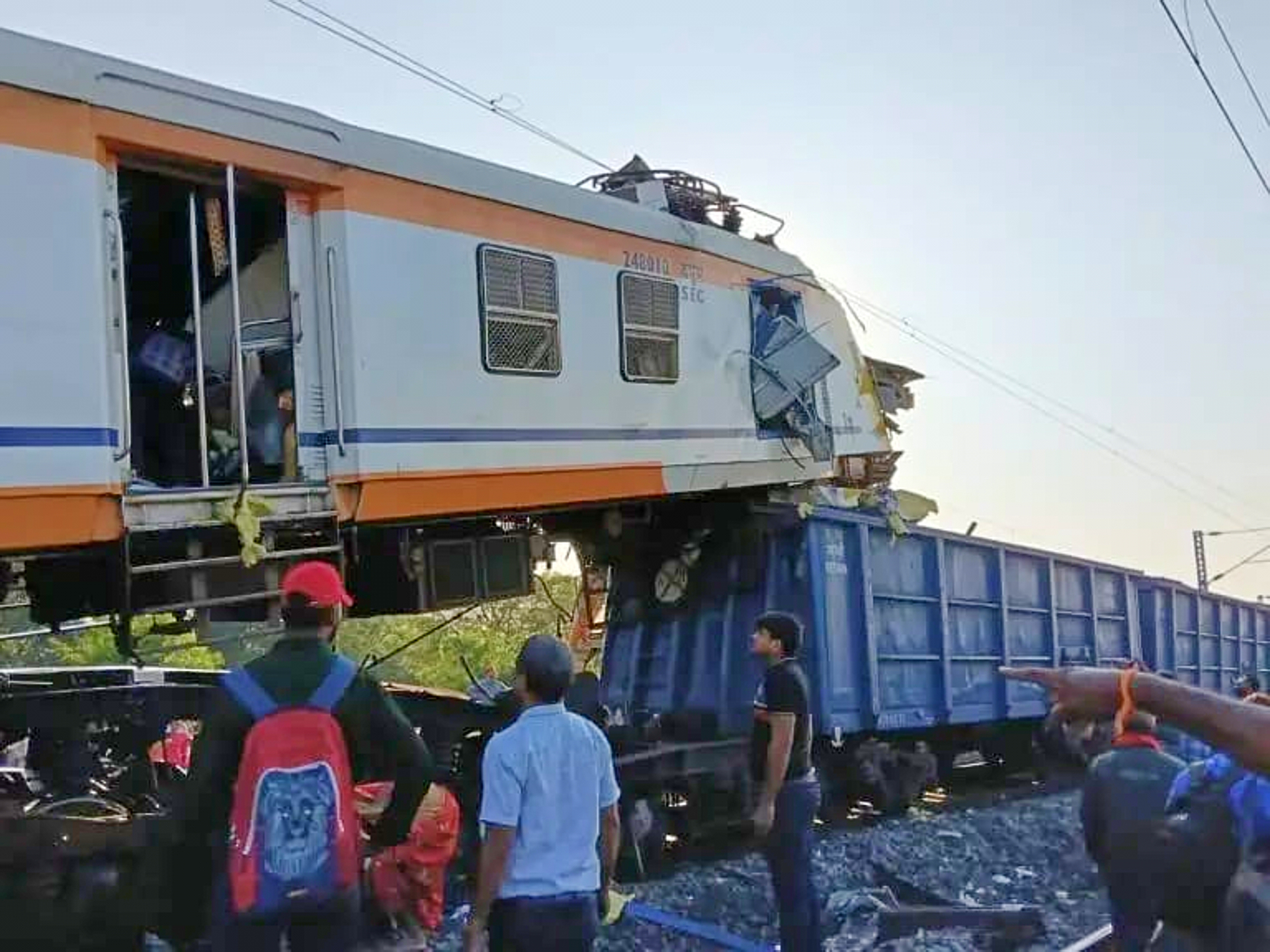 Passenger train collides with cargo train in central India, killing at ...