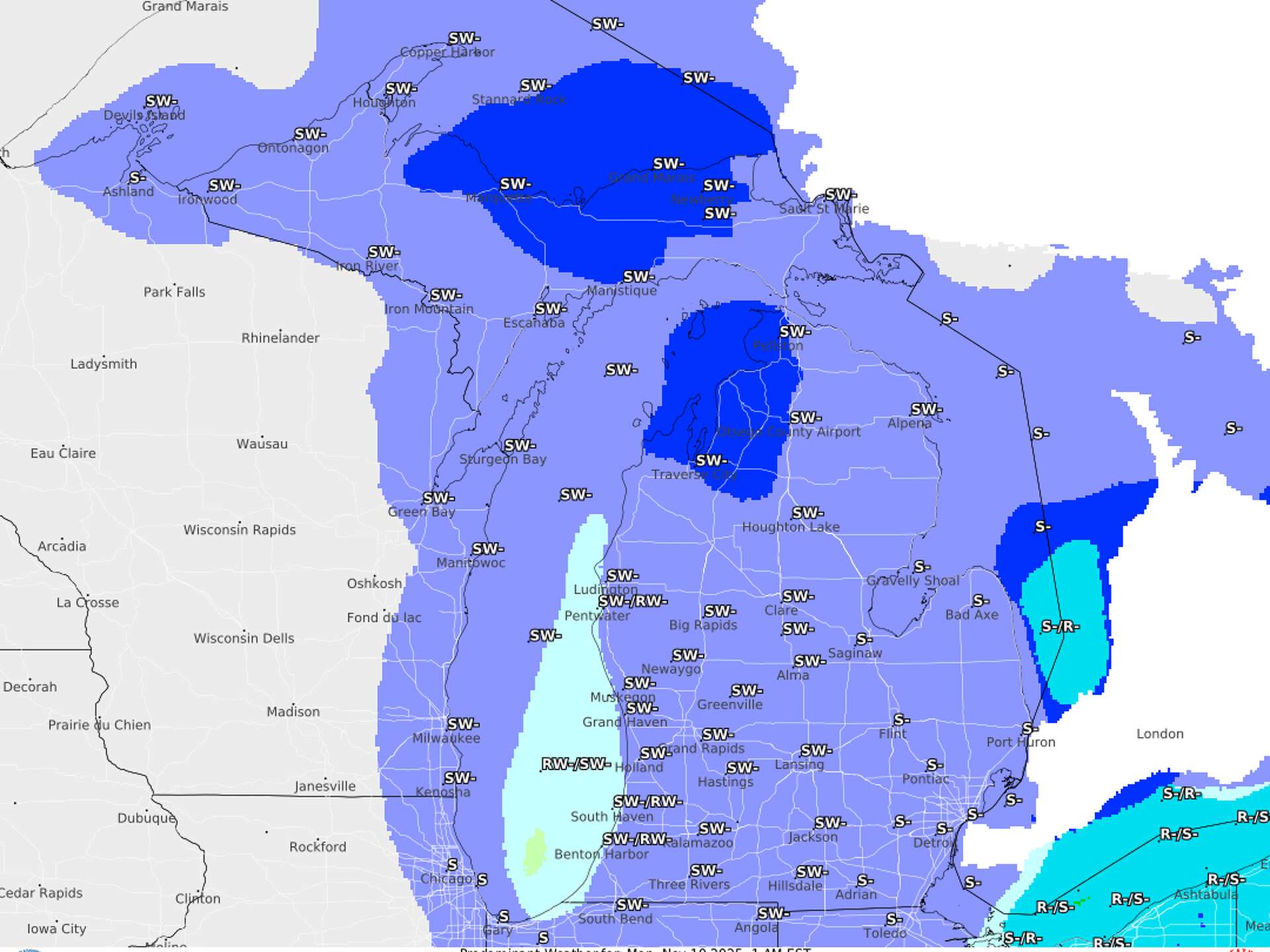 Michigan snow forecast: Cold blast may bring light snow this weekend