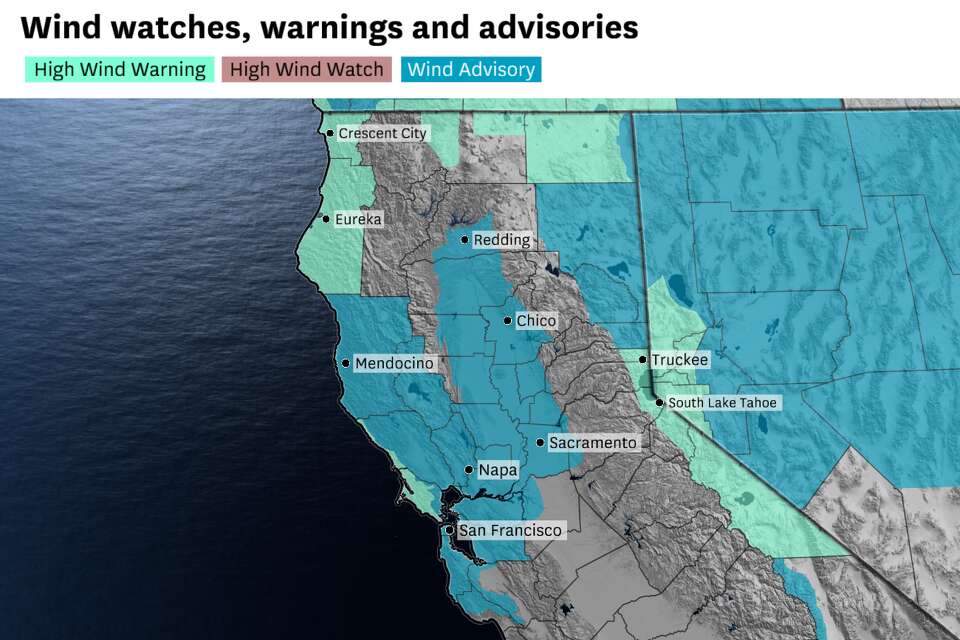 Storm brings rain, strong winds to Bay Area. Here's the forecast