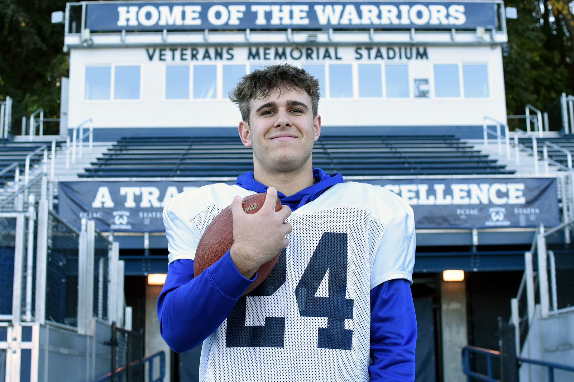 Wilton football gets breakout season from running back Denny Dustin