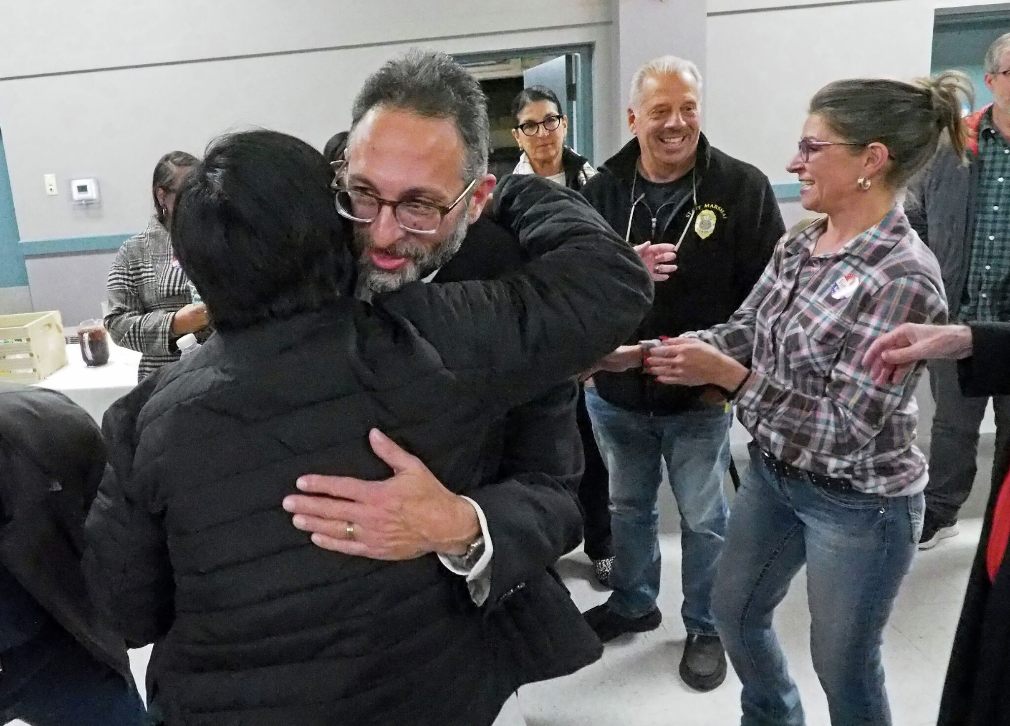 Democrat Adam Sendroff declares victory in Hamden's mayoral race