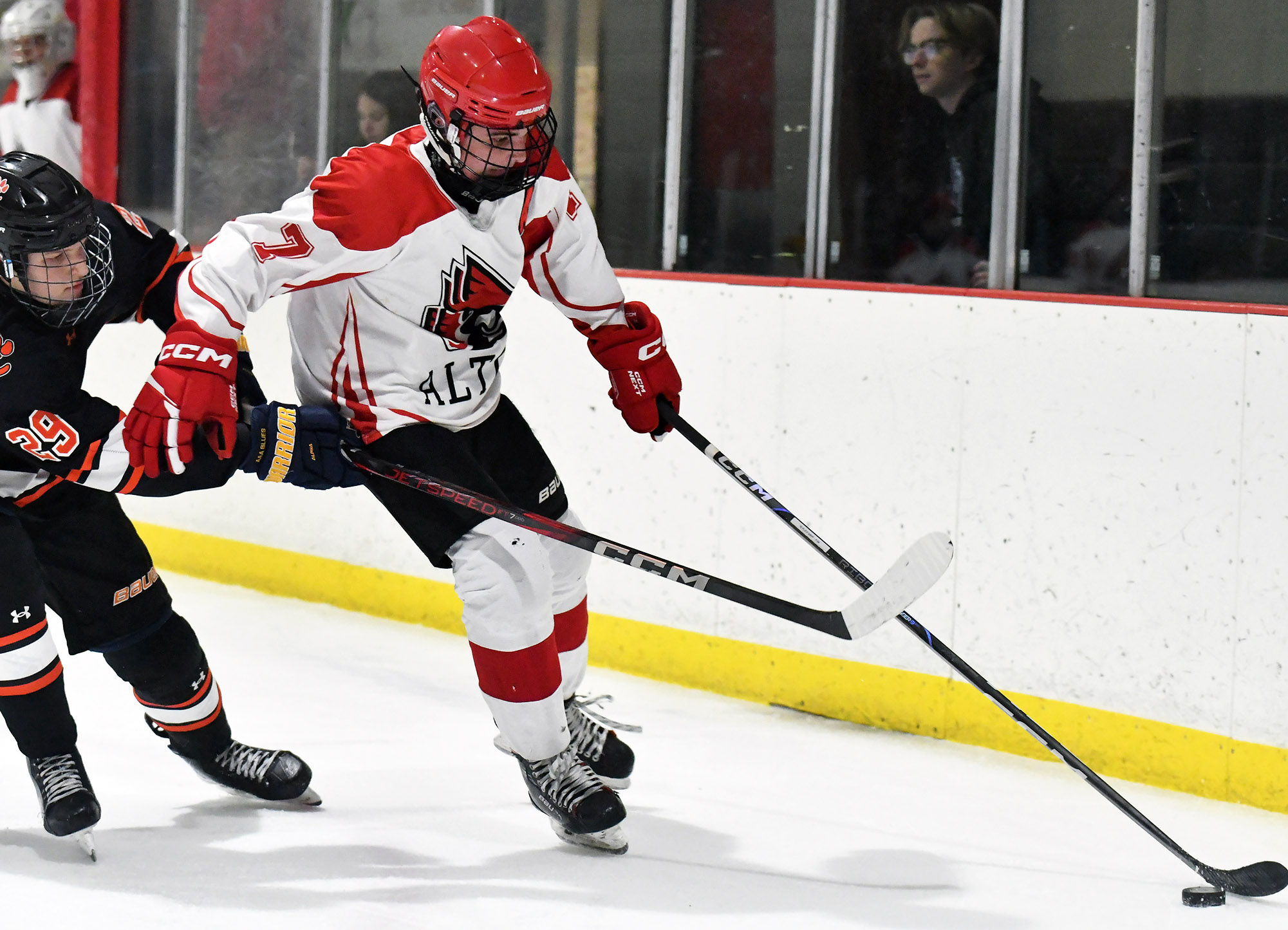 Alton hockey downs rival EA-WR 7-3 after two-week layoff