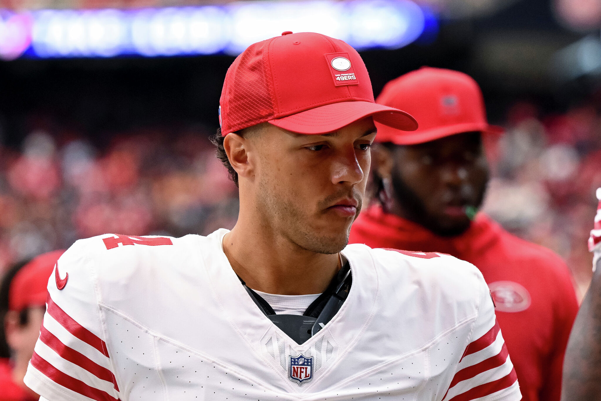 49ers QB Adrian Martinez on his NFL milestone: ‘It was a cool moment’