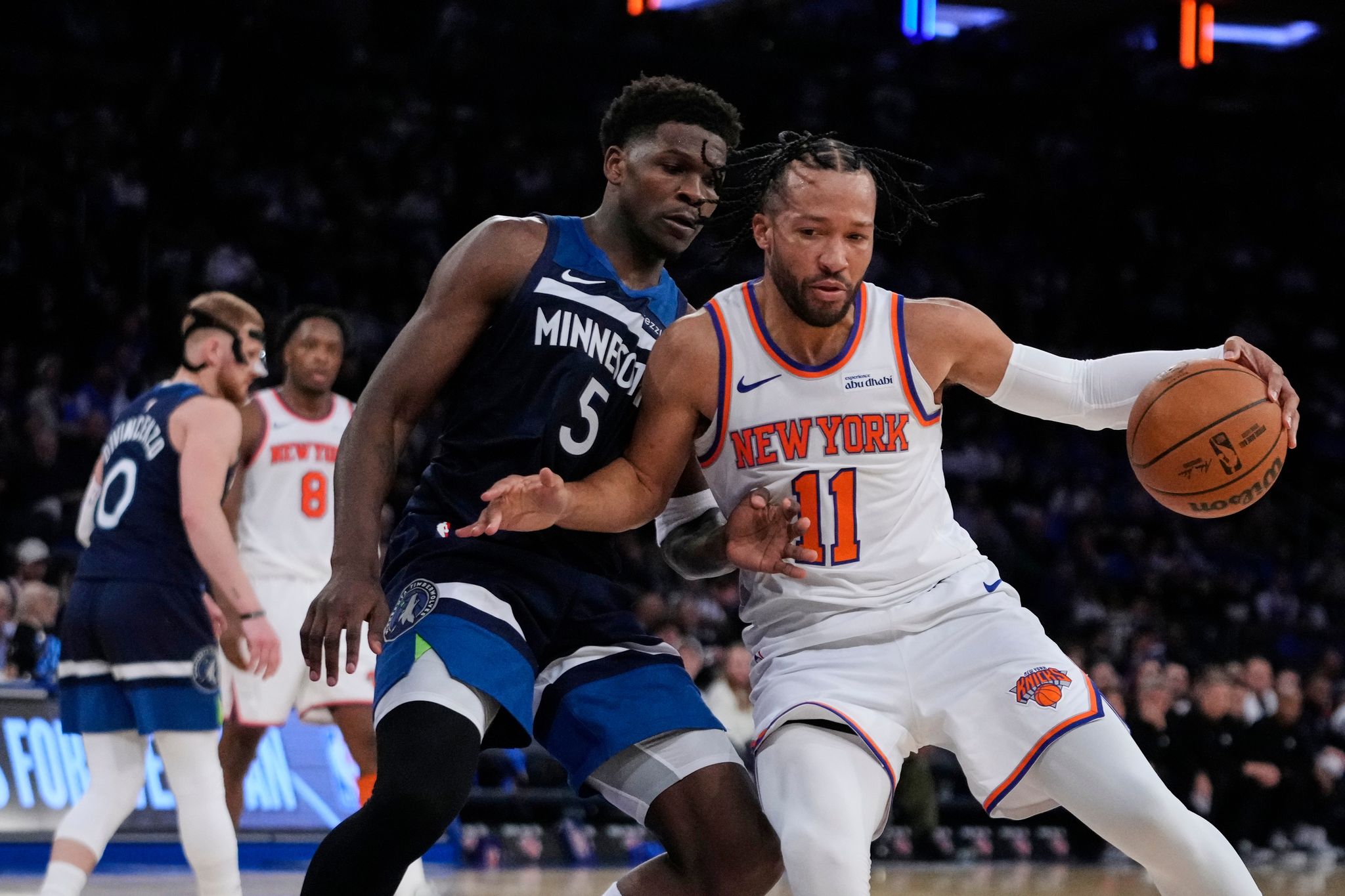 Anunoby and Brunson help Knicks rout Timberwolves 137-114 in Anthony ...