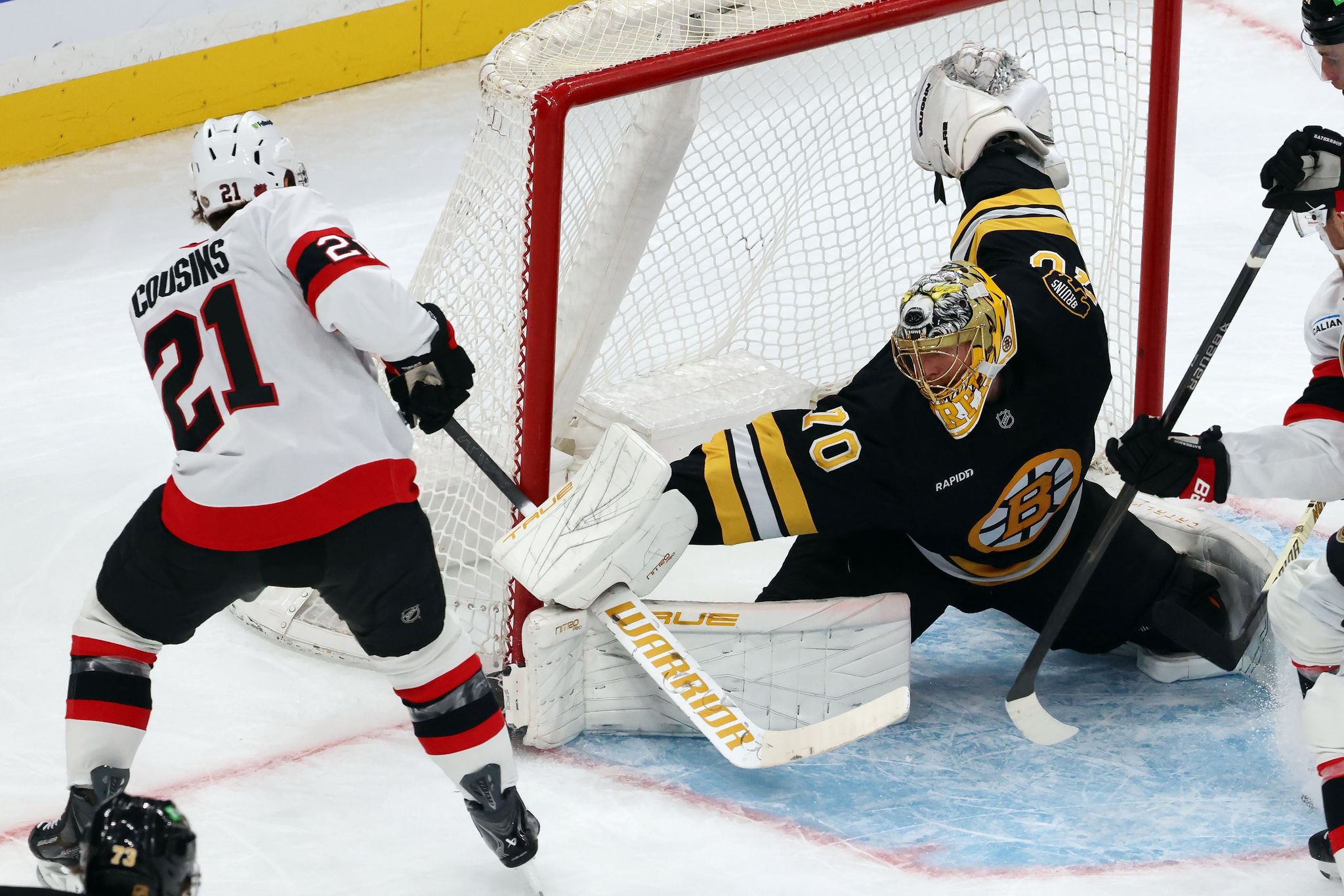Bruins score with 6 seconds left in OT to beat Senators 3-2 and earn ...