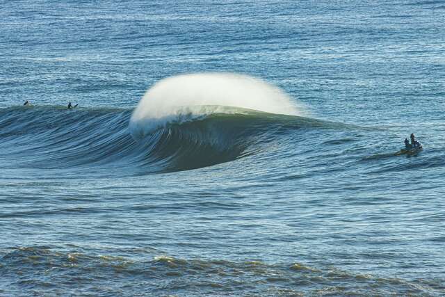 40-foot waves hit Mavericks on first big day of surfing season