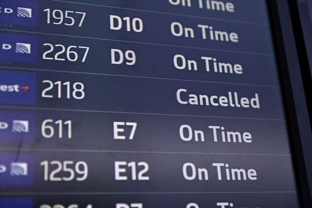 SFO confronts first day of FAA flight cuts as delays mount