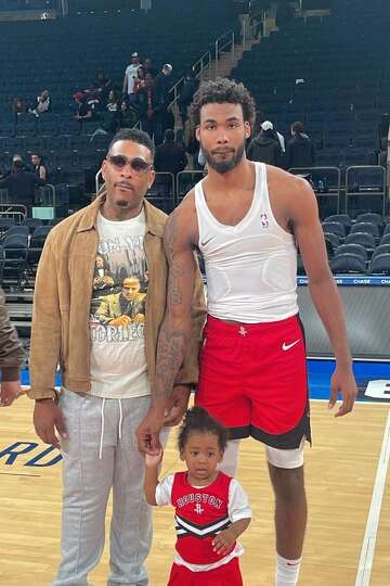 Houston Rockets forward Tari Eason lost his father but found himself.