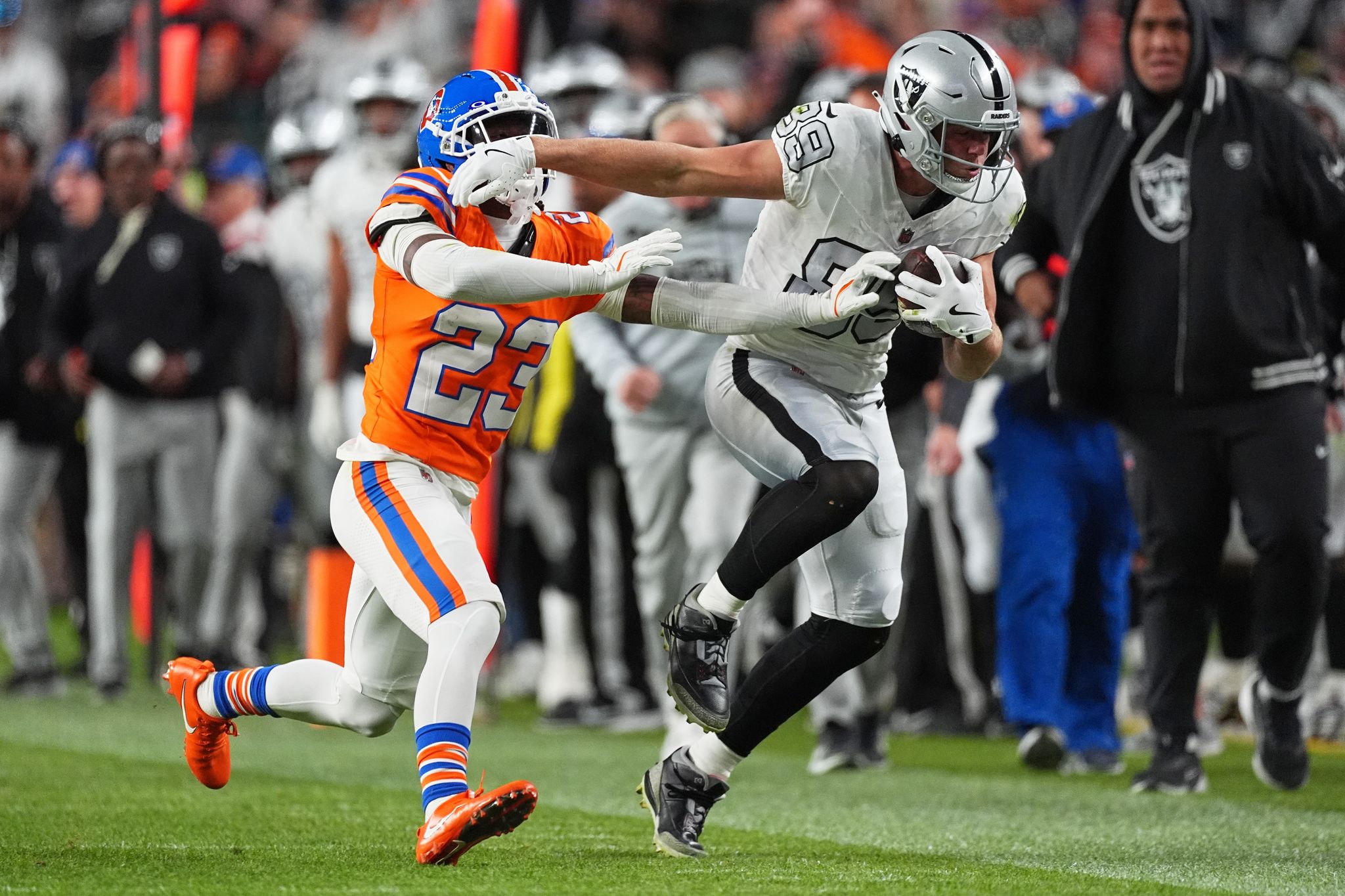 Raiders' offense hits rock bottom after trading receiver Jakobi Meyers