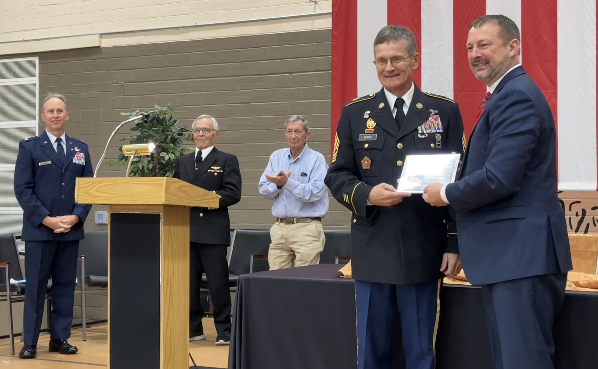 Gillespie Wall of Honor inducts five veterans at ceremony