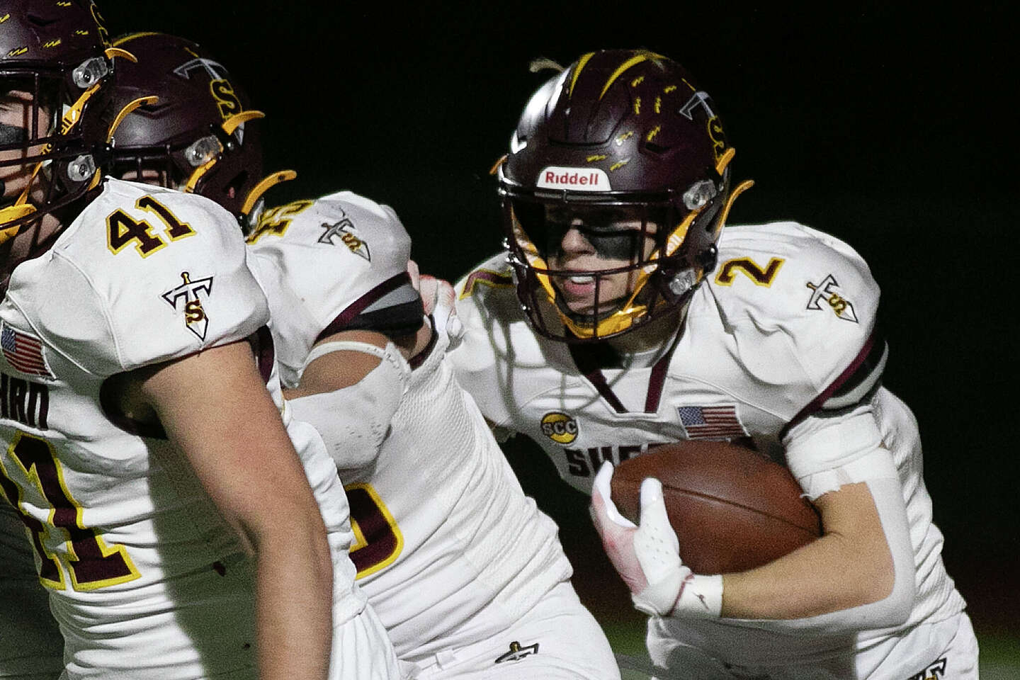 Cheshire tops Sheehan in CIAC football game between playoff contenders