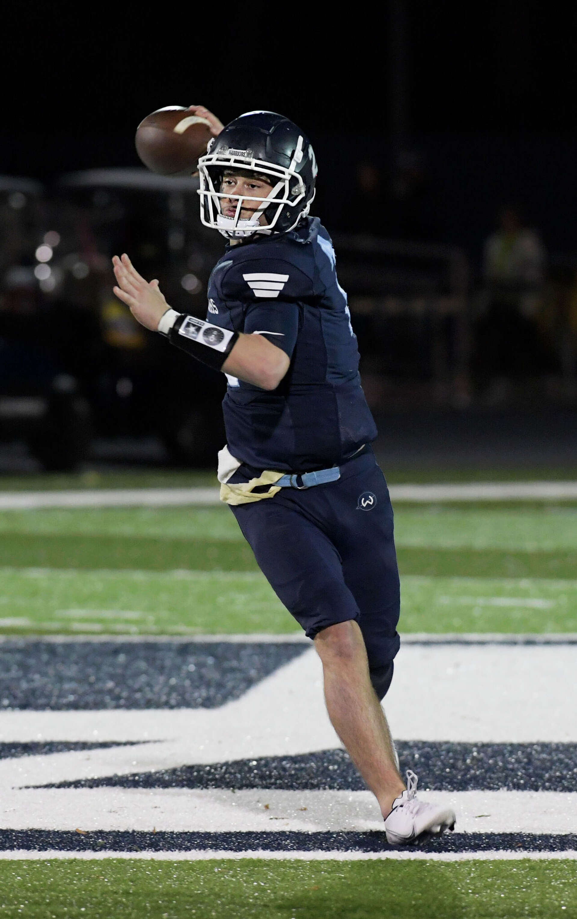 Wilton football upsets Greenwich in battle of Top 10 fooball teams