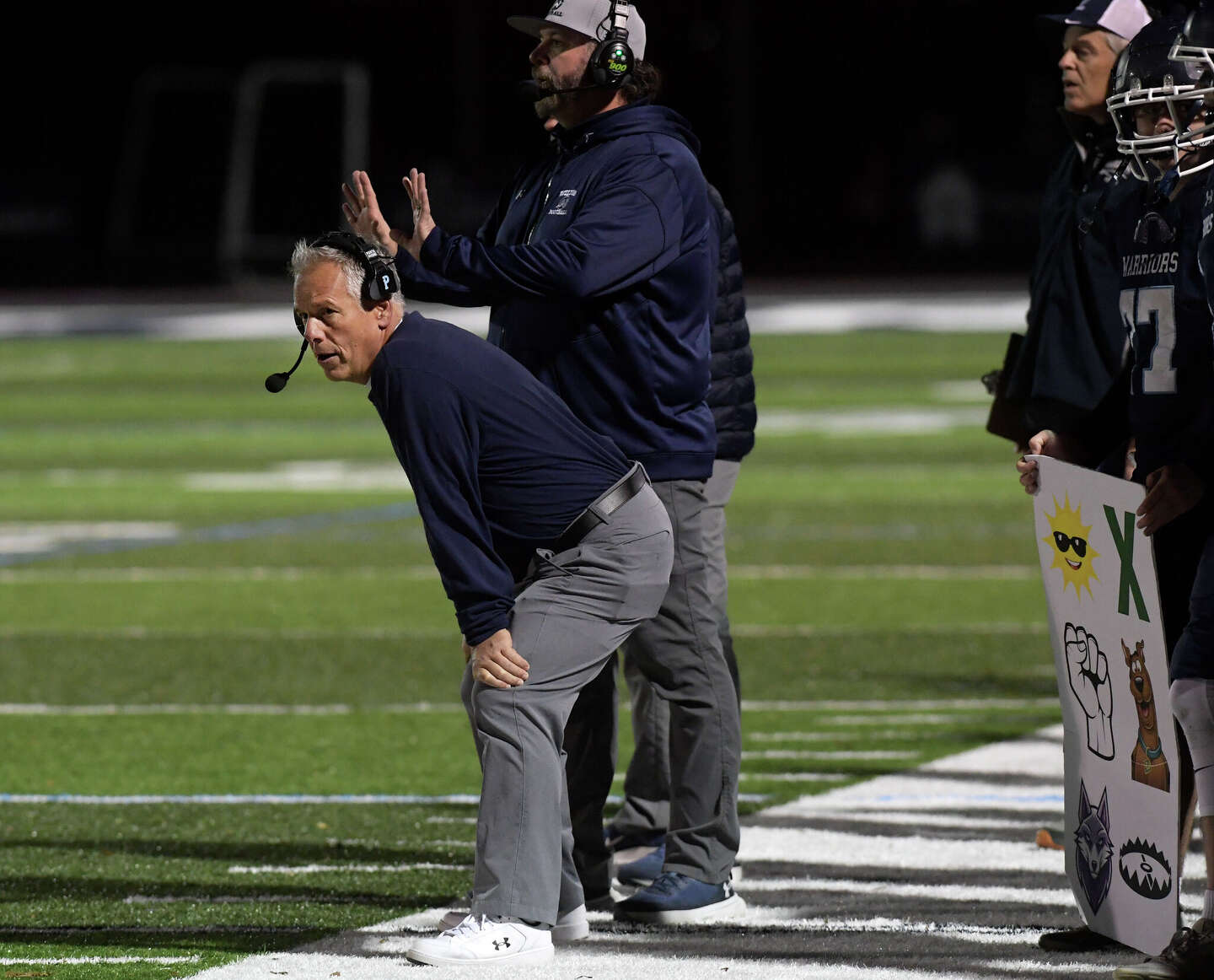 Wilton football upsets Greenwich in battle of Top 10 fooball teams