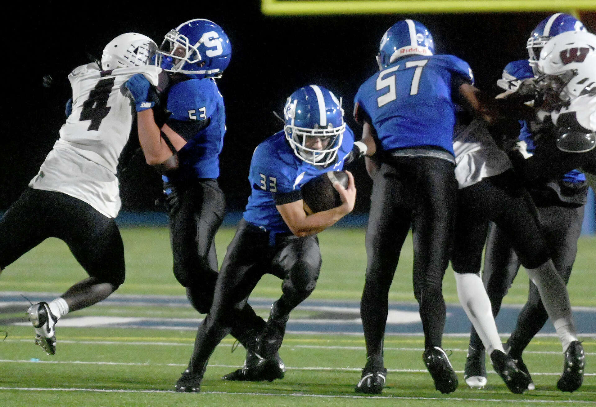 Southington football defeated Windsor to improve to 5-3