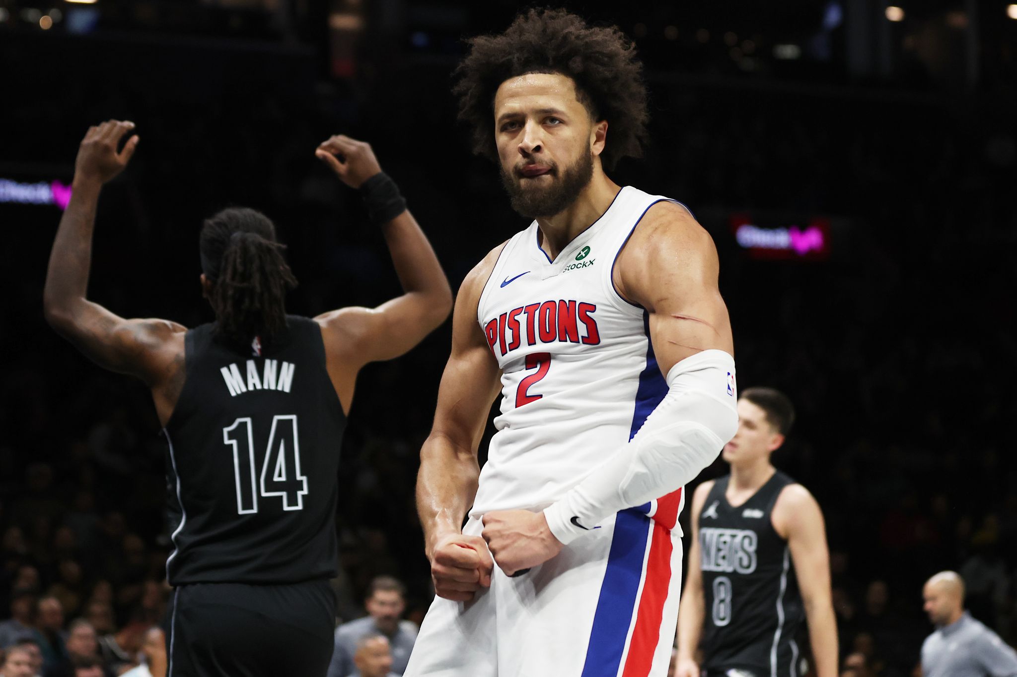 Cunningham y Duren conducen a Pistons a triunfo ante Nets al abrir ...