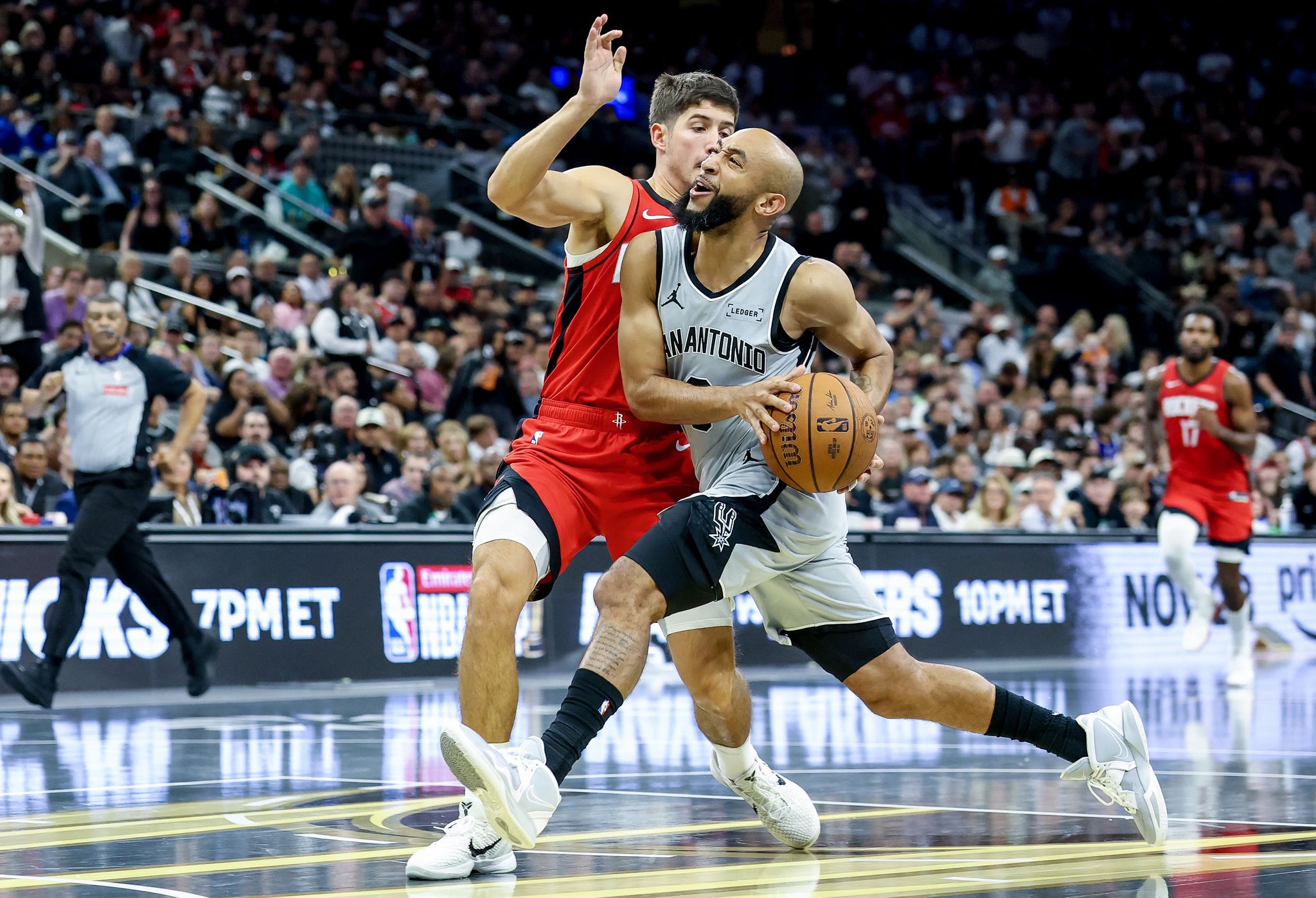Little-used guard Jordan McLaughlin helps Spurs topple Rockets