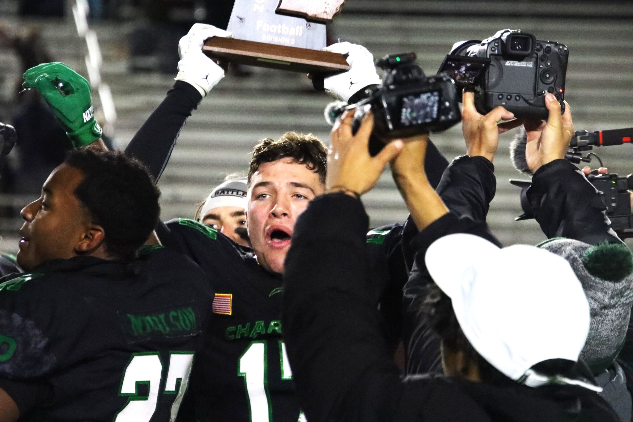 Dow beats East Lansing for first district title since 2015