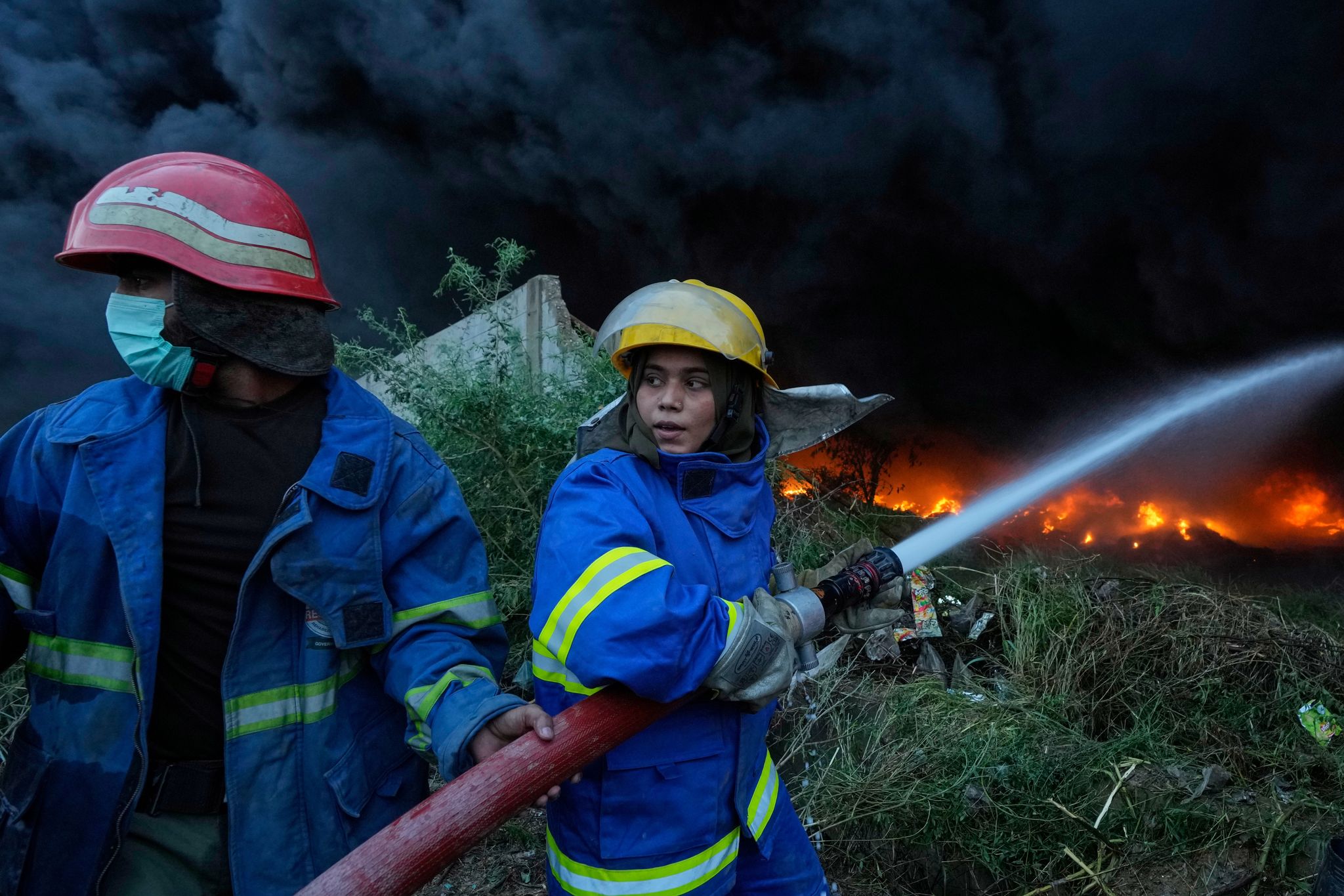 Women make inroads in Pakistan as they become firefighters and barriers ...