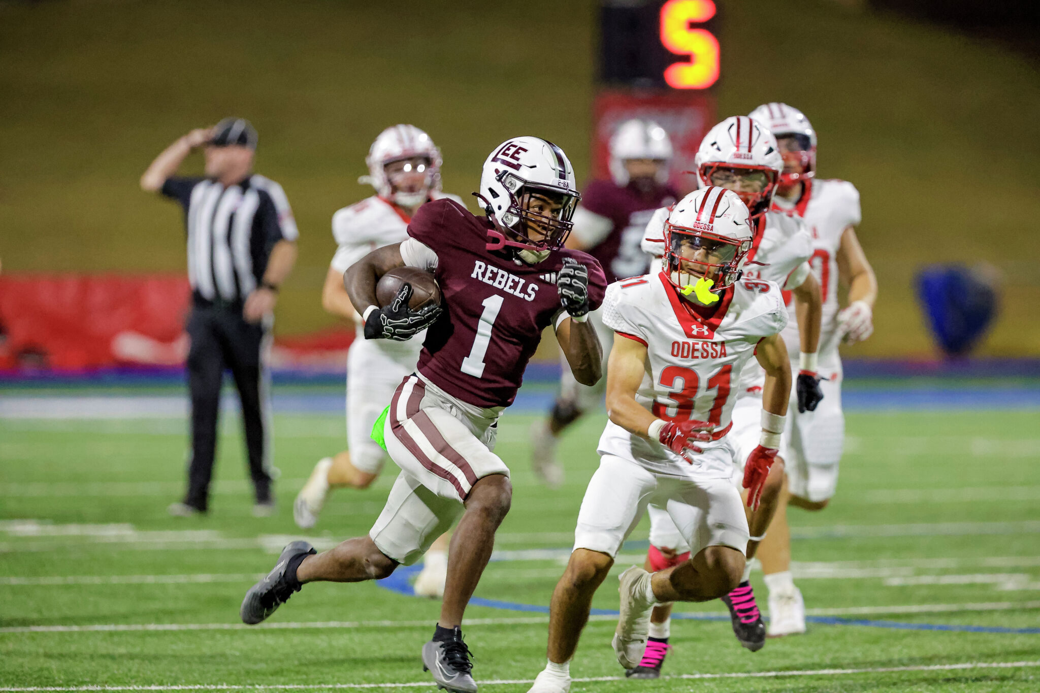 Texas statewide high school football scores from Nov. 7