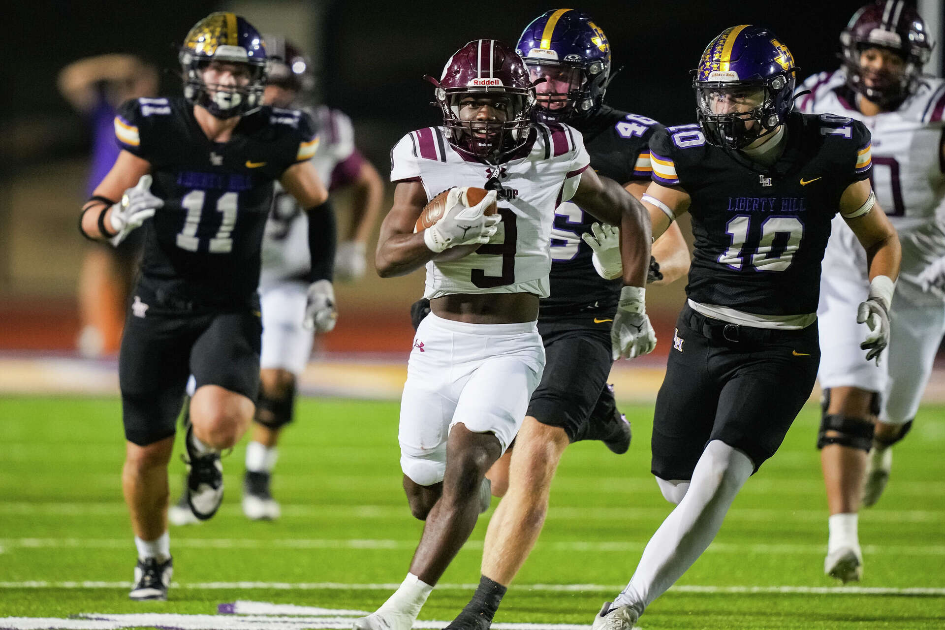 High school football: Liberty Hill beats Bastrop for 11-5A DII title