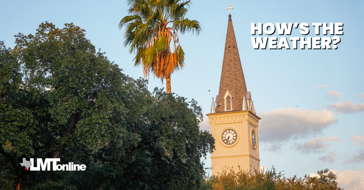 Laredo’s Monday forecast according to the National Weather Service