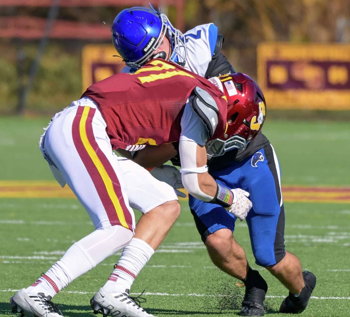 St. Joseph football beats Ludlowe for Joe Della Vecchia's 200th win
