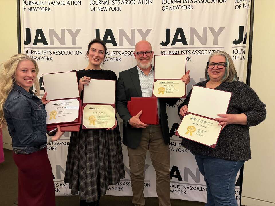 Times Union wins 10 awards from Journalists Association of New York